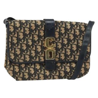 Dior Pre-owned Trotter Canvas Shoulder Bag - Femme - Pre-owned - Multicolore - Taille: ONE Size