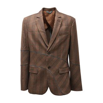 Imperial Glencheck Jacket - - Jackets - Herren - Braun - L