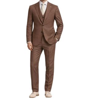 Bharnaba Homme, Costumes, Brun, Taille: 3XL Abs-702.Moro Suit