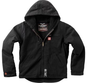 West Coast Choppers Kurzjacke Sherpa Lined Canvas Work Jacket