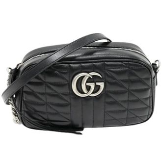 Gucci Pre-owned Vintage Cross Body Bag - - Pre-owned - Damen - Schwarzk - ONE SIZE