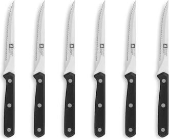 Richardson Sheffield Richardson Sheffield CUCINA Steakmesser-Set, für 6 Personen, rostfrei & spülmaschinenfest, Steakbesteck, Pizzabesteck, Essbesteck
