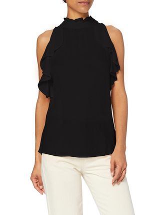 Sparkz Damen Vilda Top Bluse, Schwarz (Black 099), 36 (Herstellergröße: Medium)