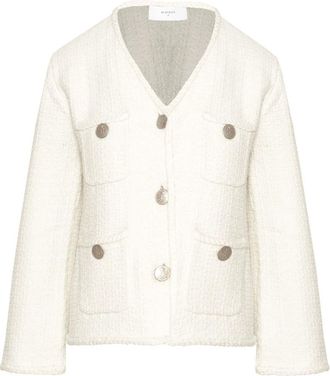 Beatrice .B Femme, Vestes, Blanc, Taille: 40 FR Veste Courte en Tricot