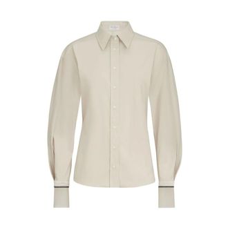 Brunello Cucinelli Damen, Blusen & Hemden, Beige, SGr&ouml;&szlig;e