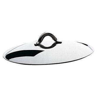 Alessi Sg200/24 Mami Couvercle en Acier Inoxydable 18/10 Argenté, Ø 24 cm