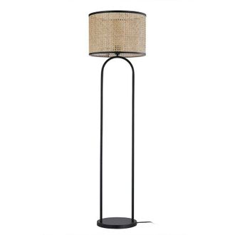 Lindby Stehlampe Yaelle aus Holz für Wohnzimmer & Esszimmer von Lindby