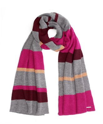 Alice Hannah Damen Abba Schal, Rosa (Fus), One Size