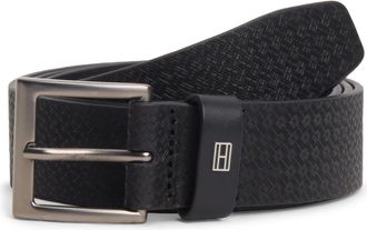 Tommy Hilfiger G&uuml;rtel Flag Plaque Embossed