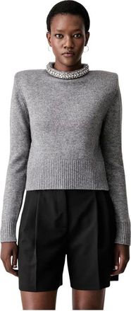 Pinko Pinko, Damen, Strickwaren, Grau, XLGr&ouml;&szlig;e