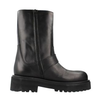 Alpe Biker-Ankle-Boots - - Shoes - Damen - Schwarzk - 38 EU