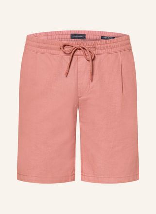 Strokesman's Strokesmans Shorts Regular Fit Mit Leinen braun
