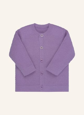 Disana Strick-Jacke lila