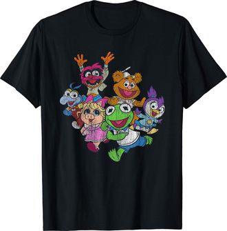 Disney The Muppets Muppet Babies Colour Group T-Shirt