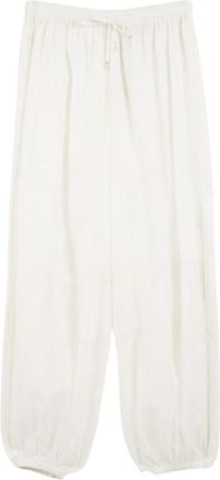 Twinset Femme, Pantalons, Blanc, Taille: 38 FR Pantalon Long