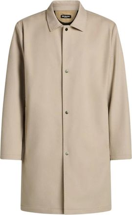 Kiton Homme, Manteaux, Beige, Taille: XL Trench-coat en cachemire