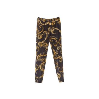 Versace Jeans Couture Femme, Pantalons, Multicolore, Taille: 38 FR Pantalone Cady Barocco