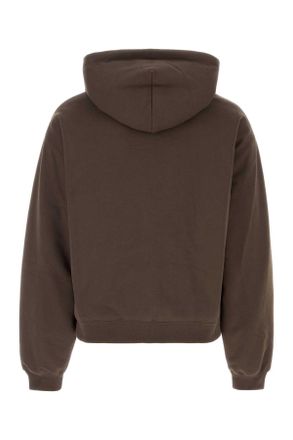 Canada Goose Mens Brown Cotton Reversible Sweatshirt Terra Felpe Sweater