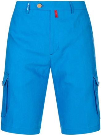 Kiton Homme, Shorts, Bleu, Taille: W34 Bermuda