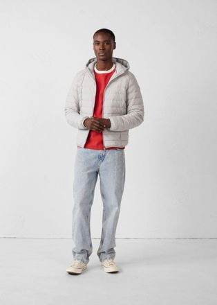 Jott Doudoune l&eacute;g&egrave;re stretch &agrave; capuche Reflet de mer Frantz - Taille XXL