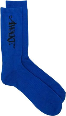 Awake NY Homme, Sous-v&ecirc;tements, Bleu, Taille: ONE Size Classic Logo Socks