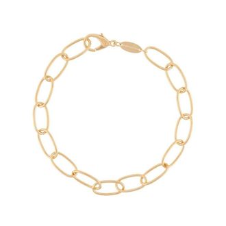 Federica Tosi Goldfarbene Kette mit Graviertem Logo - - Accessories - Damen - Gelb - ONE SIZE