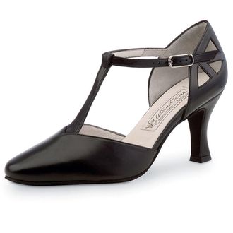 Werner Kern Damen Tanzschuhe Andrea 6,5 Leder Schwarz [UK 5 | 38 2/3 EU]