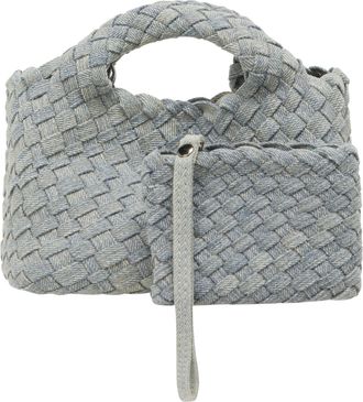 Faina 2-IN-1-Tragetaschen-Set 2-IN-1-Tragetaschen-Set Frauen Hellblauer Denim