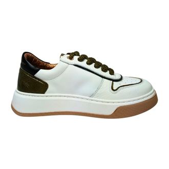 Alexander Smith Femme, Chaussures, Blanc, Taille: 36 EU Pelle Baskets