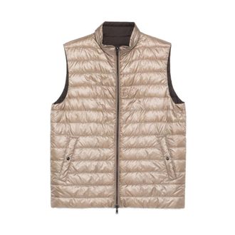 Herno Homme, Vestes, Brun, Taille: L Gilet R&eacute;versible