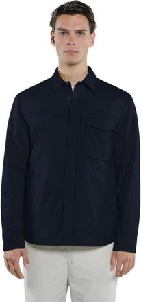 Duno Homme, Chemises, Bleu, Taille: L Veste Chemise