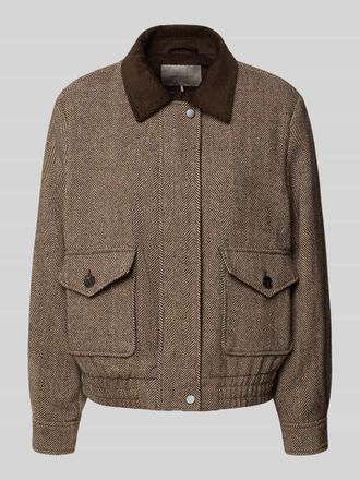 Freequent Jacke mit Woll-Anteil und Pattentaschen Modell Mila