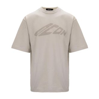 Dsquared2 T-Shirts - - Tops - Herren - Grau - L