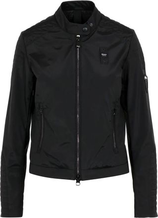 Blauer Femme, Vestes, Noir, Taille: 42 FR Bomber Jacket