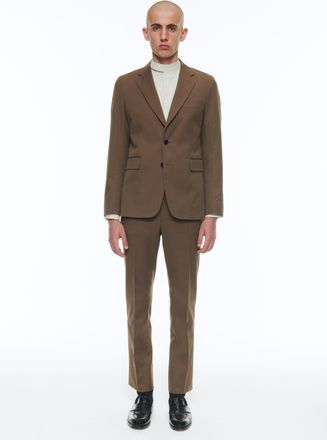 Fursac Costume droit en laine et coton - Taille 44 - Homme