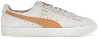 Puma Low-Top Sneaker - Puma Clyde OG Frosted Ivory Clementine - Gr. 44,5 (EU) - in Wei&szlig; - f&uuml;r Damen