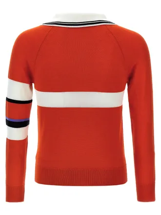 Wales Bonner Calm Sweater - Red