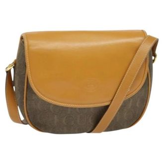 Gucci Pre-owned Cuir sacs-gucci - Femme - Pre-owned - Brun - Taille: ONE Size