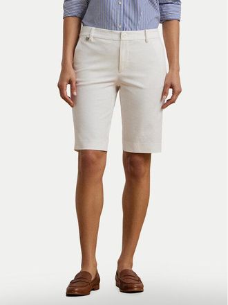Lauren Ralph Lauren Stoffshorts Bsr-Btms 200661653 Wei&szlig; Regular Fit