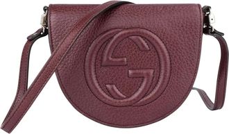 Gucci Crossbody Bags - Gucci Leather GG Soho Crossbody Bag - Gr. unisize - in Orange - f&uuml;r Damen