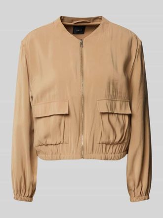 Zero Jacke mit Pattentaschen und Rei&szlig;verschluss