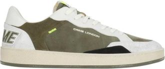 Crime London Homme, Chaussures, Vert, Taille: 44 EU Chelsea Baskets