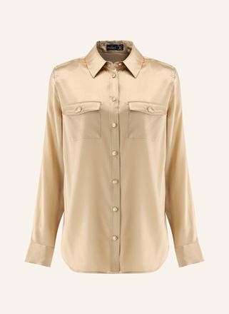 van Laack Van Laack Bluse Modern Fit gelb