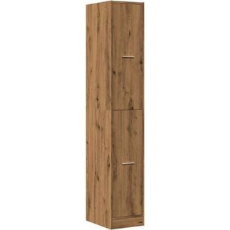 vidaXL vidaXL Armoire dapothicaire ch&ecirc;ne artisanal bois ding&eacute;nierie