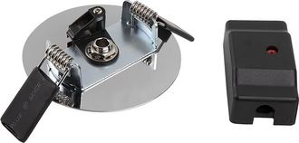 SLV mechanische Komponente FITU / Zubeh&ouml;r f&uuml;r Einbau-Leuchte, Strahler / Einbaurosette chrom Stahl