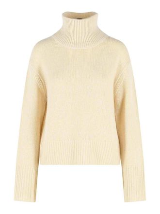 Lisa Yang Pull Col Rond - Jaune