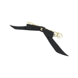 Chanel Pre-owned Perlenhaarspange - - Pre-owned - Damen - Schwarzk - ONE SIZE