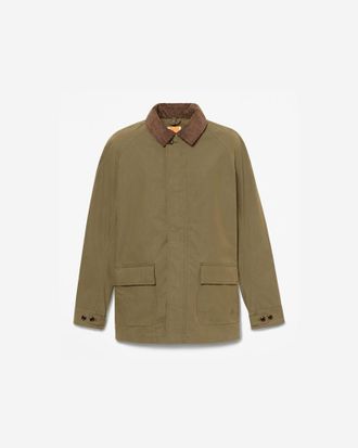 Timberland Wasserdichte Wenham Barn-Jacke f&uuml;r Herren in Gr&uuml;n, Herren, Gr&uuml;n, Gr&ouml;&szlig;e