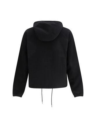 Prada Technical Hooded Blouson Jacket - Black