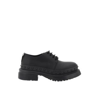 Valentino Garavani Homme, Chaussures, Noir, Taille: 41 EU M-Way Rockstud Derby